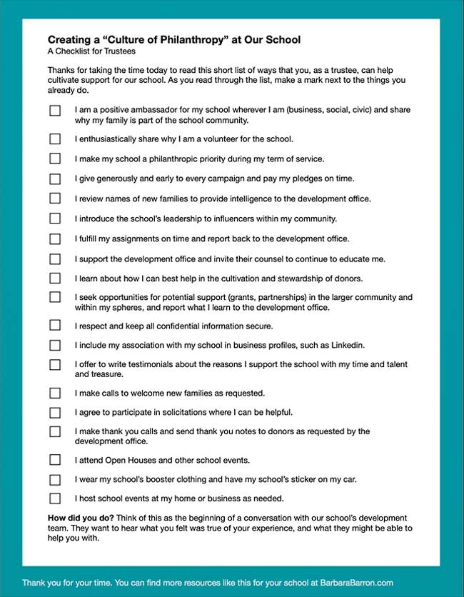 Barbara Barron | Advancement Consultant for Independent Schools